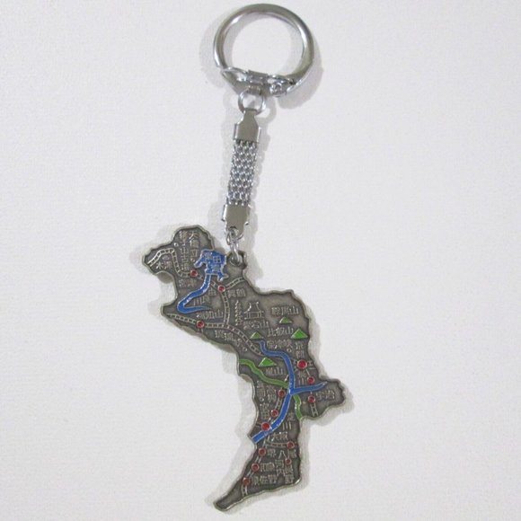 Unique Vintage | Jewelry | Vintage Kyoto Japan Metal Souvenir Keychain ...